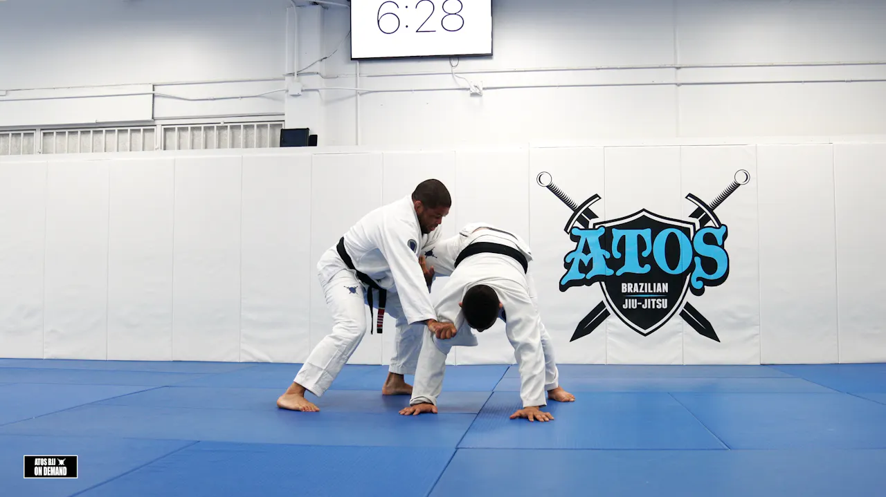 Collar Drag and Scarf Choke Variations - Andre Galvao - Atos BJJ OnDemand
