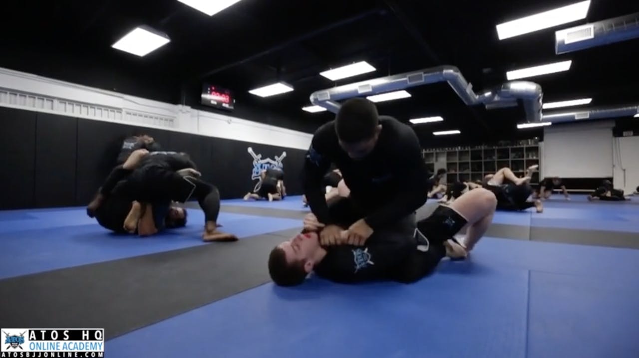 Andre Galvao Rolling With A Visitor During No Gi Fundamentals Class ...