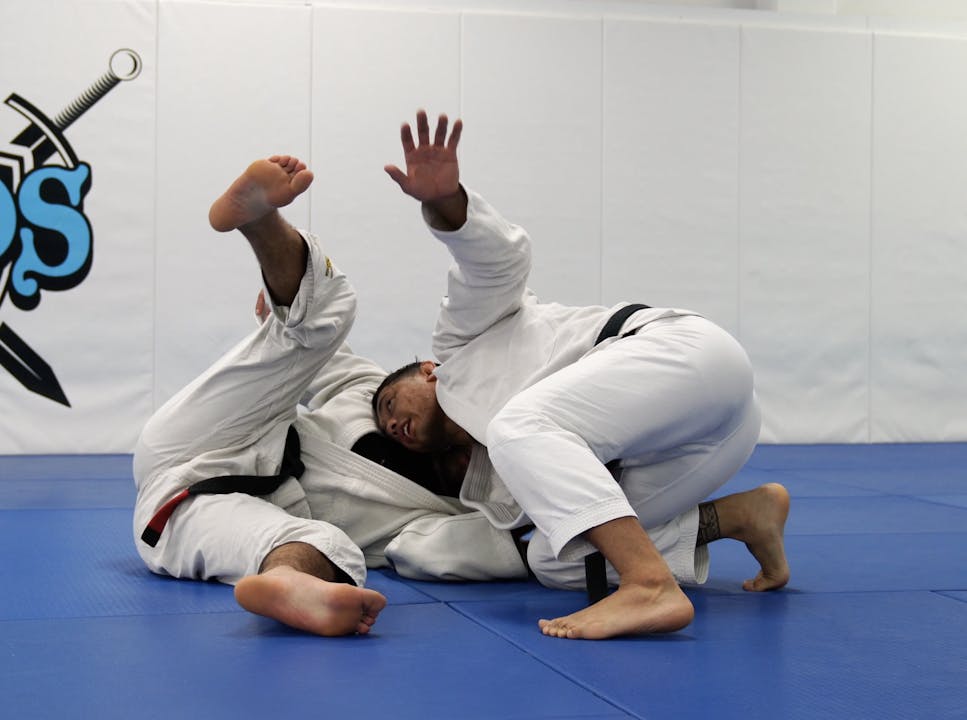 Long Step From Collar & Pant Grip - Rolando Samson - Atos BJJ OnDemand