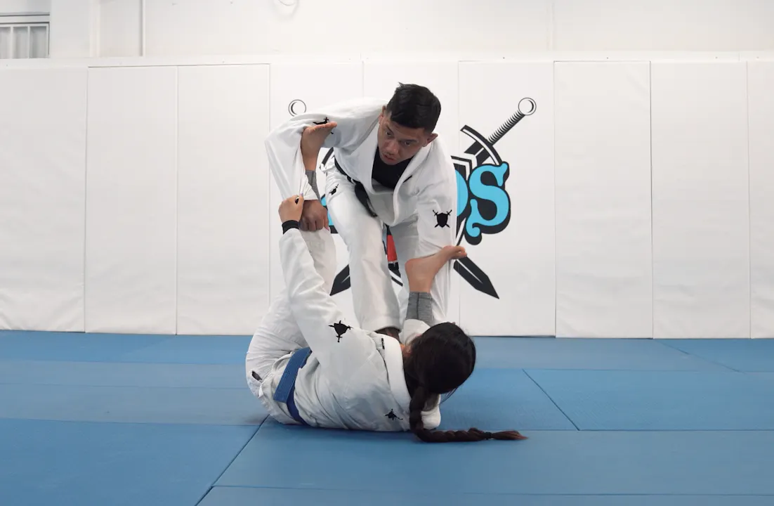 Stomp Pass to Leg Drag - Rolando Samson - Atos BJJ OnDemand