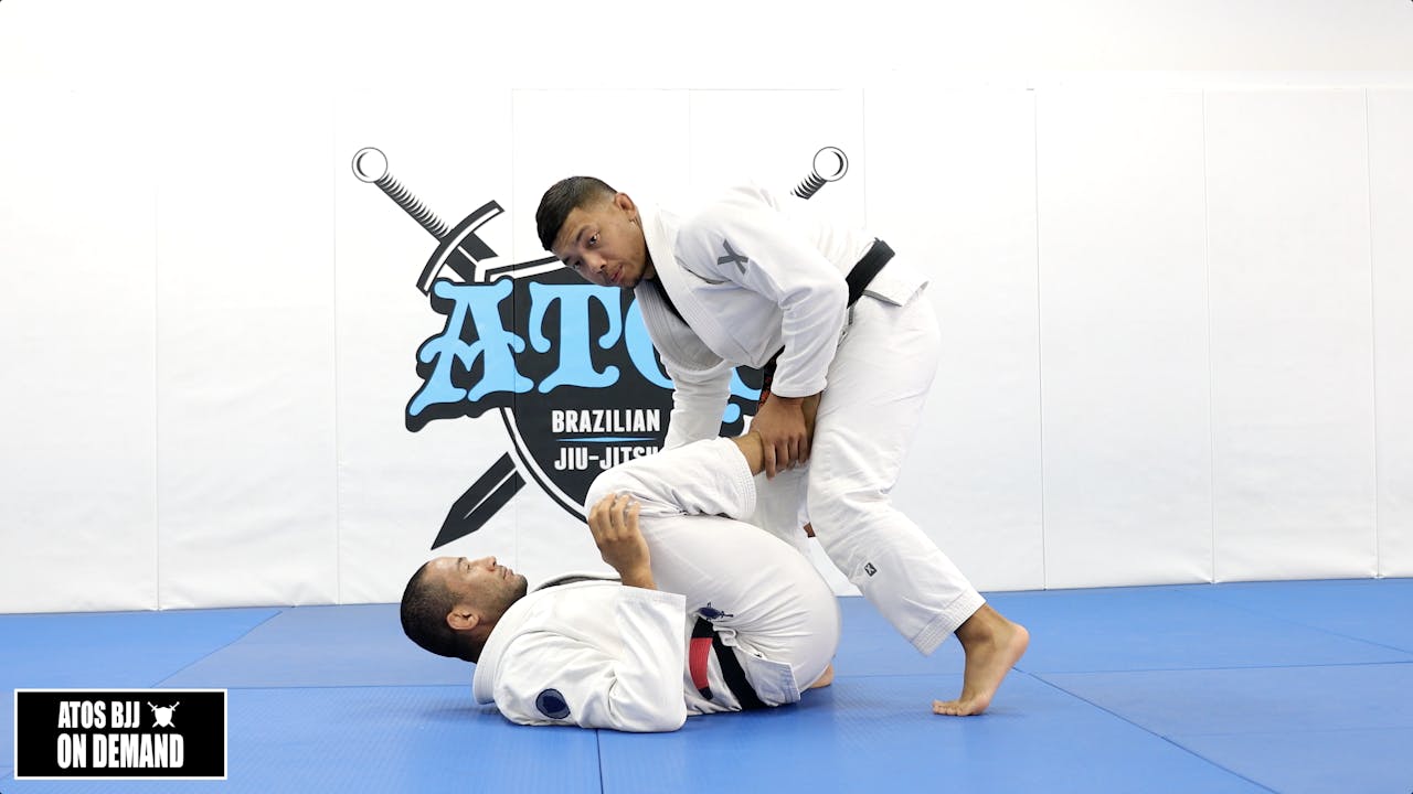 Throw By Combo From DLR Guard Variation - Rolando Samson - Atos BJJ ...