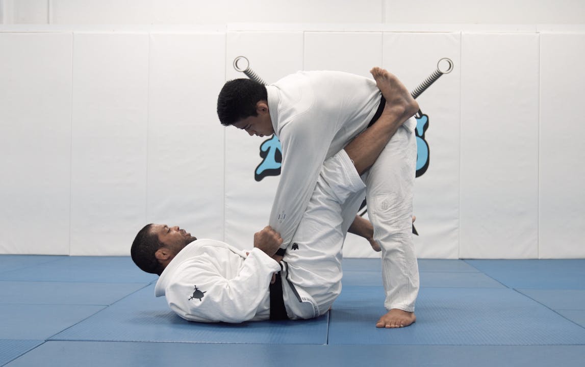 Deep Lasso to Chair Guard Sweep | Part 1 - Andre Galvao - Atos BJJ OnDemand