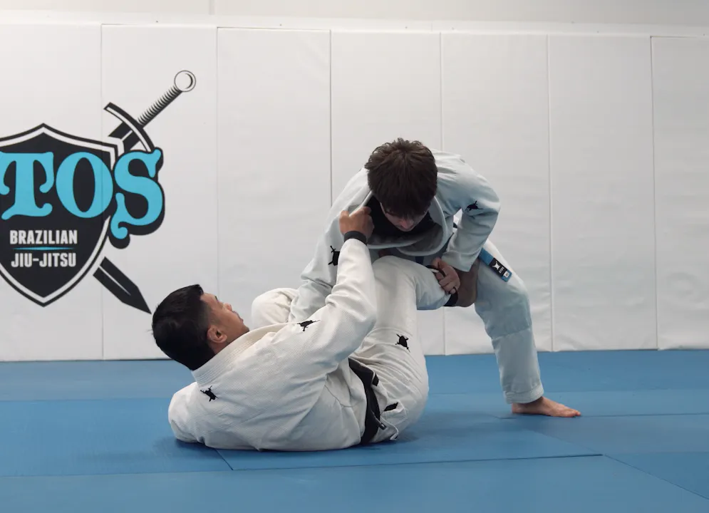 Basic De la Riva Off-Balance Drill - Rolando Samson - Atos BJJ OnDemand