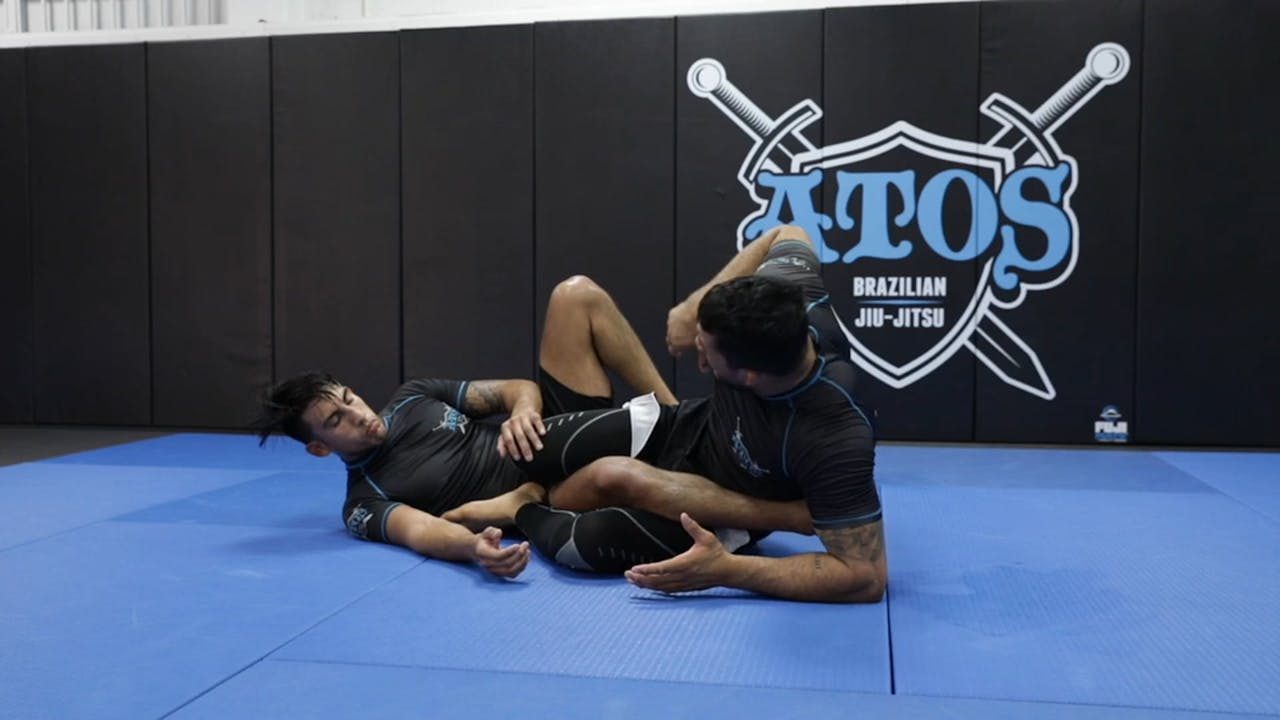 Sweeping From the One Leg X Guard - Lucas Barbosa - Atos BJJ OnDemand