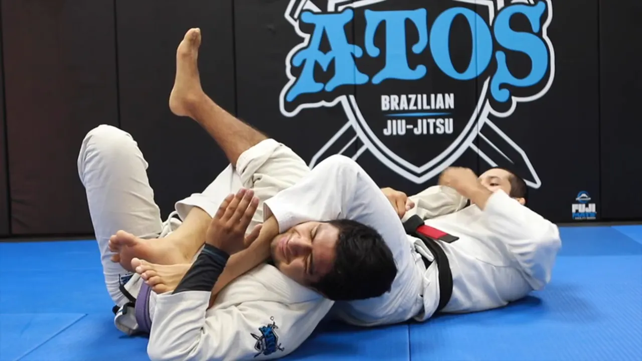 Arm Bar From 50/50 Guard - Lucas Barbosa - Atos BJJ OnDemand
