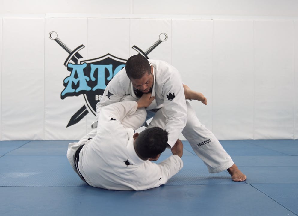 Knee Shield Frame to K-Guard Sweep | Part 2 - Andre Galvao - Atos BJJ ...