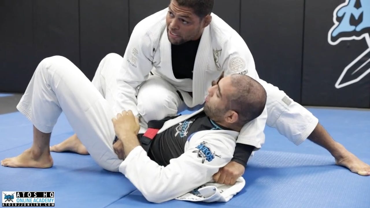 Knee On Belly From Side Control + Triangle and Arm Bar - Andre Galvao ...