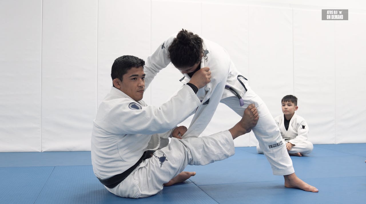 Sit Up Guard Sweep | Part 2 - Kids Class - Andy Murasaki - Atos BJJ ...