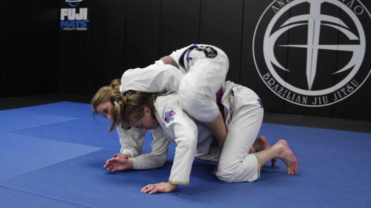 Taking the Back From the Closed Guard Arm Drag - Nikki Sullivan - Atos ...
