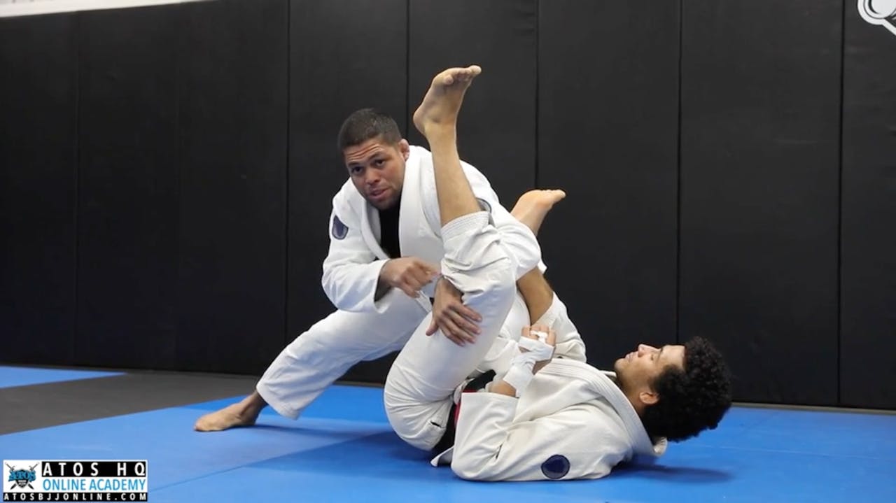 Half Spider Sweep to Pretzelbolo Back Take - Andre Galvao - Atos BJJ ...