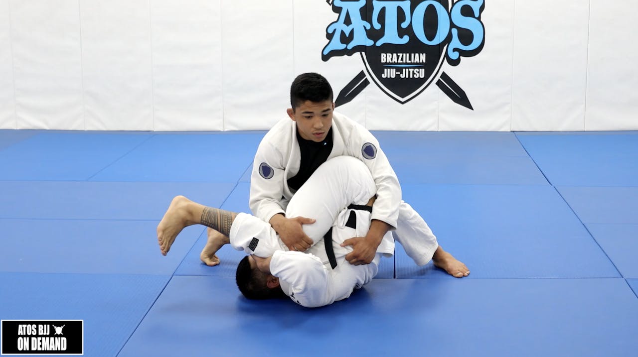 Stack Pass from Collar & Sleeve Guard - Andy Murasaki - Atos BJJ OnDemand