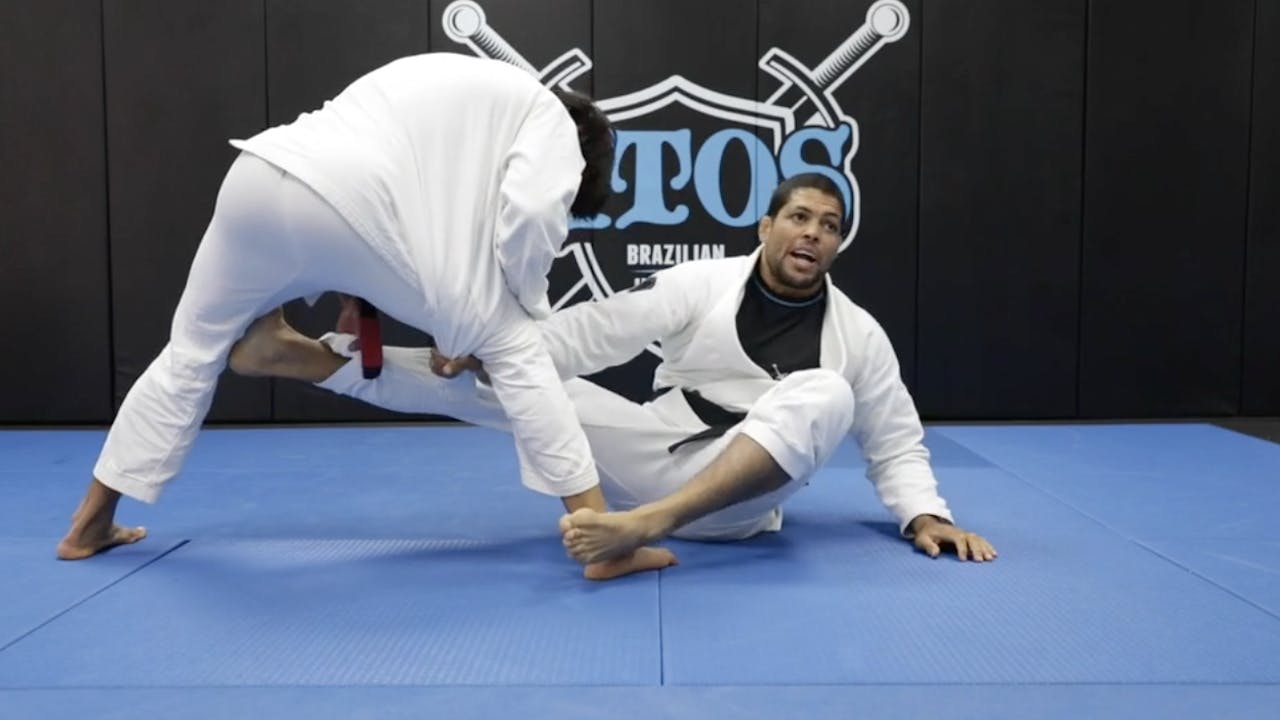 Sit Up Sweep Attacks Using Outside Lapel Grip With Deep Half Sweep ...