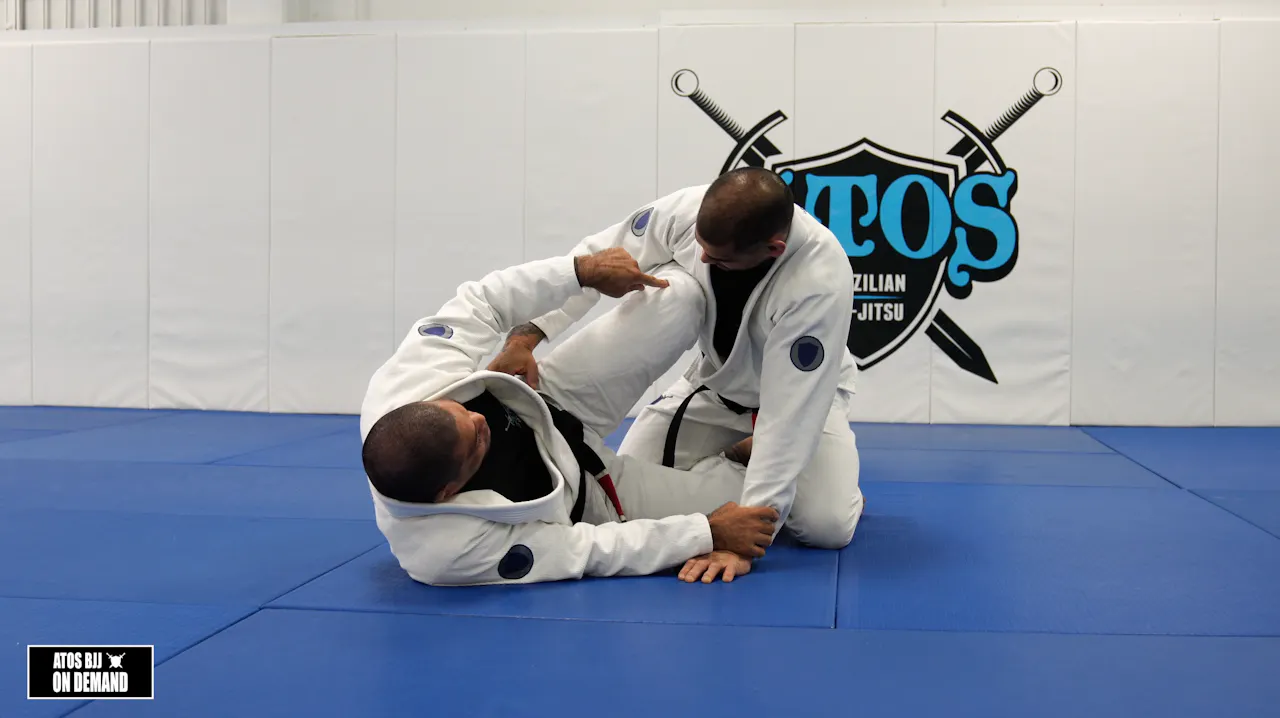 Hooks Guard Sweep Options - Andre Galvao - Atos BJJ OnDemand