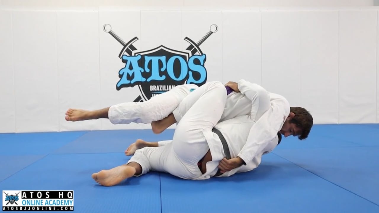 Hooks Guard Sweep Concepts & Details + Back Take Option - Andre Galvao ...