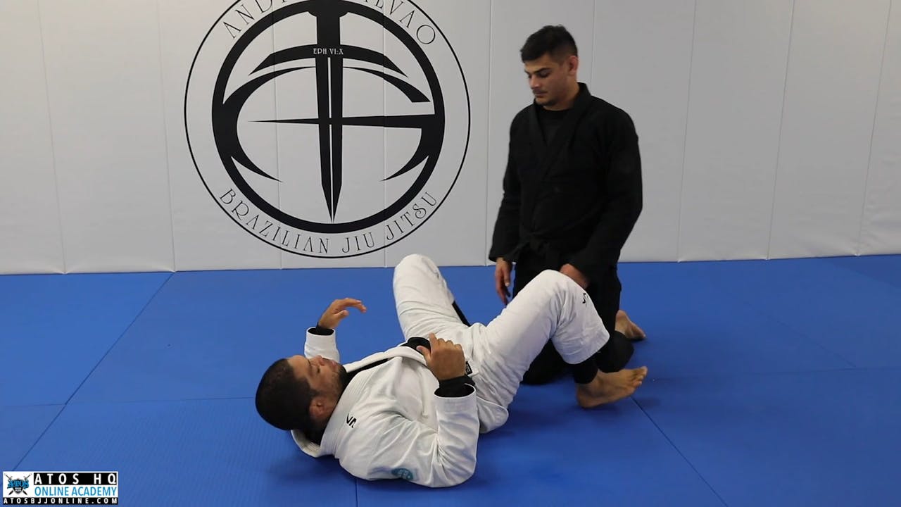 Double Under Pass Defense Using the Bench Press Counter - Andre Galvao ...