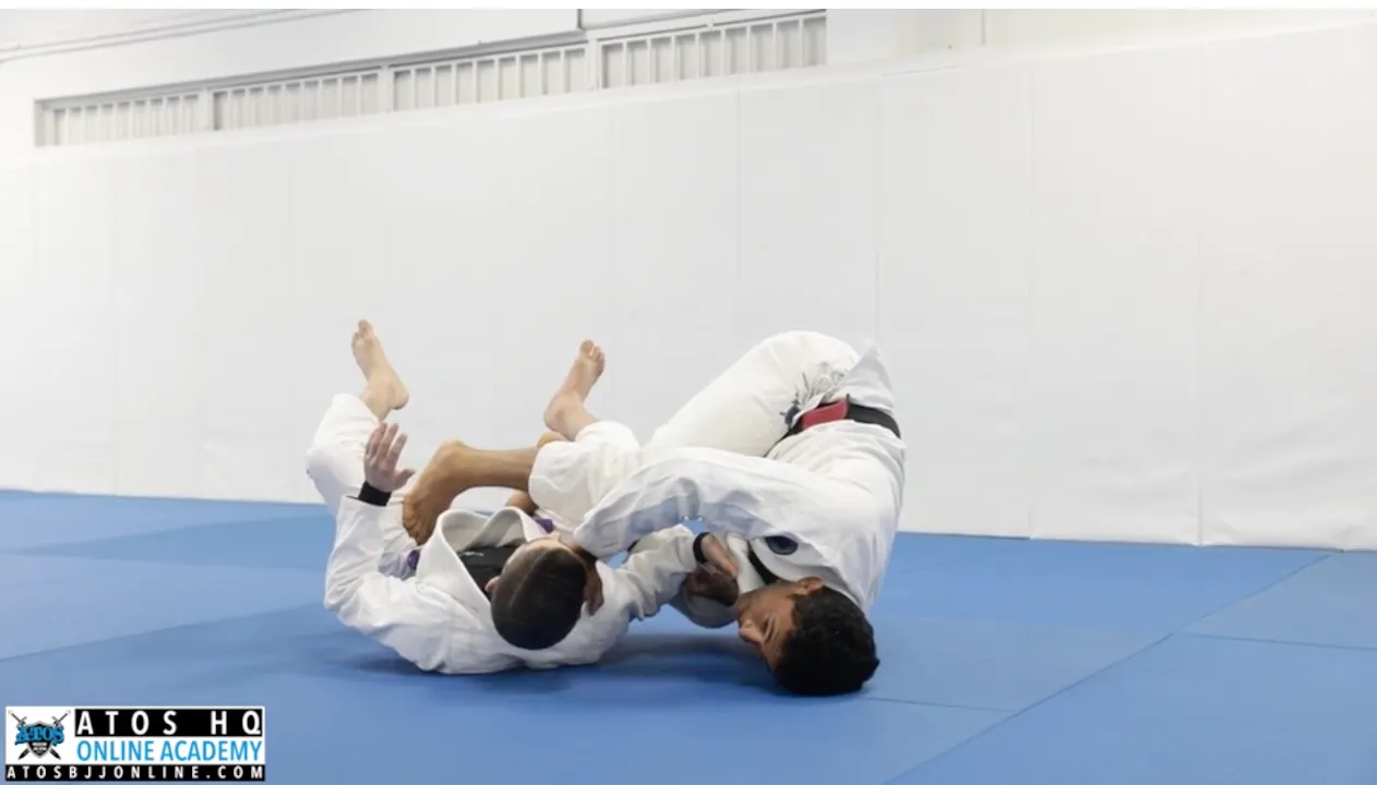 Overhead Sweep To Cross Collar Choke - Dominique Bell - Atos BJJ OnDemand