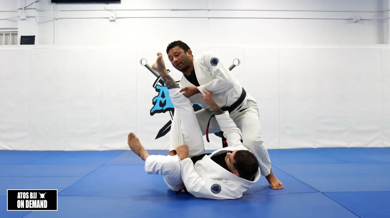 Lasso Guard Passing Kimura Trap - Dominique Bell - Atos BJJ OnDemand