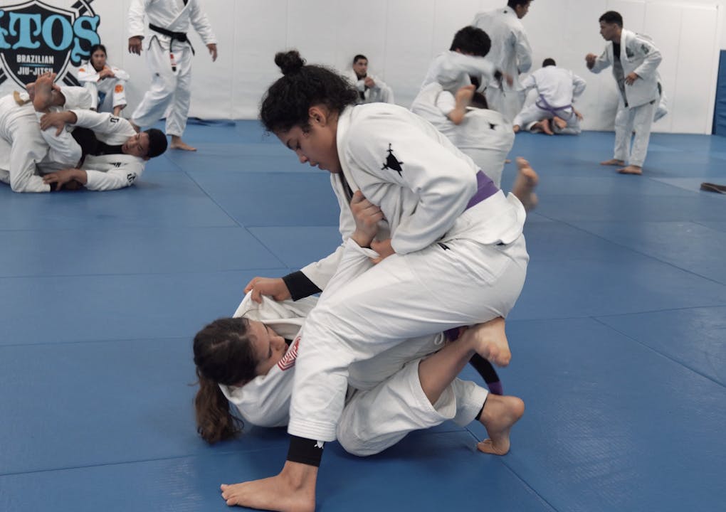 Trio Rotational Sparring | Sarah Galvao - Lillian Marchand - Jadeya ...