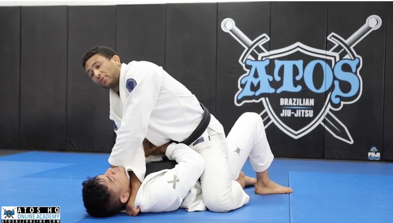 Combo: Cross Collar Choke & Arm Bar From Mount - Dominique Bell - Atos ...