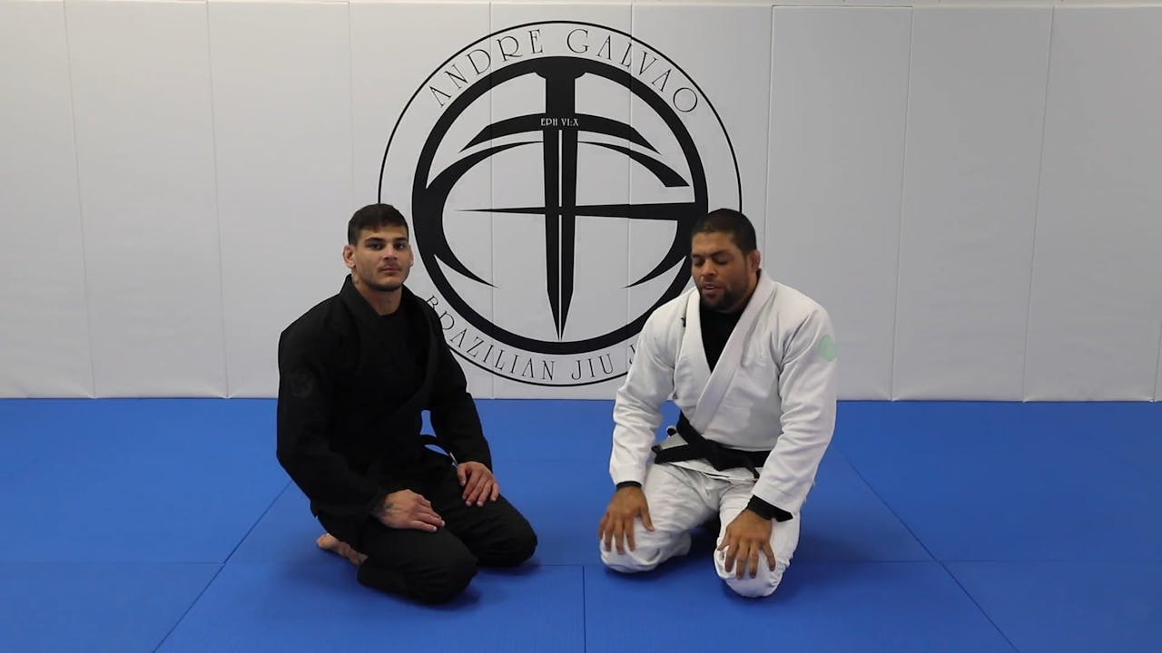 Shoulder Lock From Stack Pass Defense with Back Take Option + Chokes ...