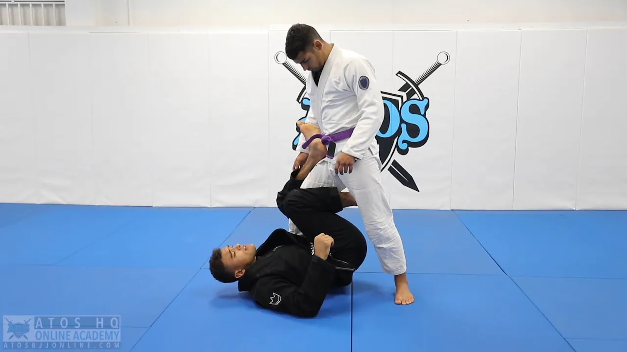How to Break the Grip From Single Leg X - Atos BJJ OnDemand