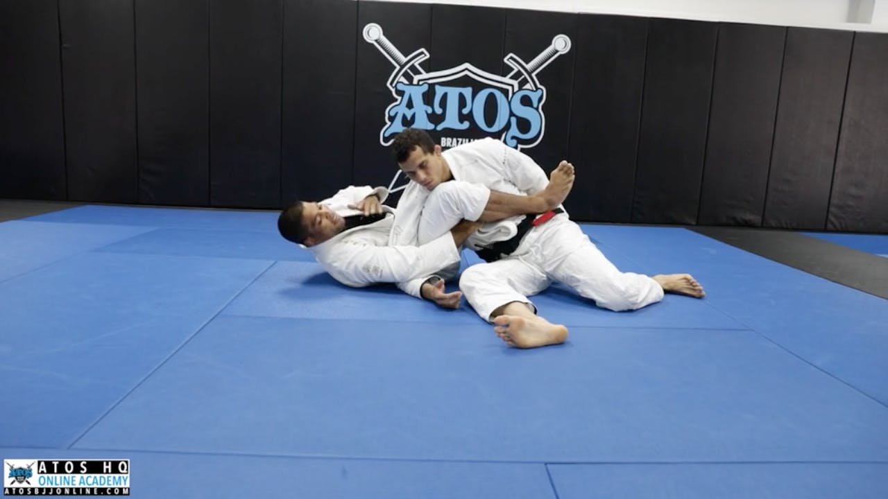 Strong Arm Bar From Back Control with the Under Leg Lapel Grip - Andre ...