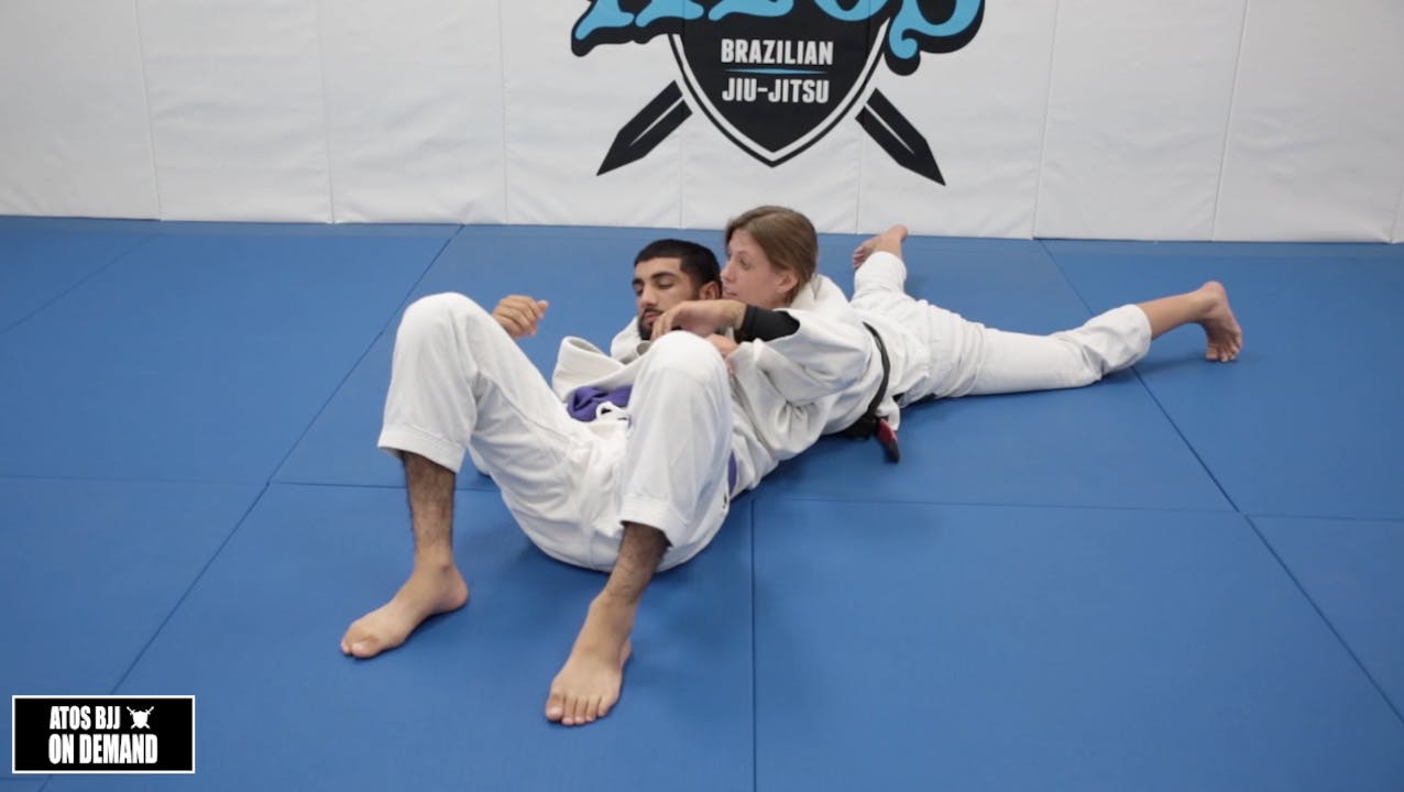 Triangle Armbar from the Back Part 2 - Kids Class 8-13 yo - Atos BJJ ...