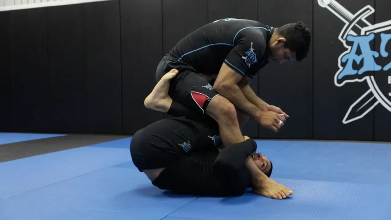 Setting Up X Guard From Open Guard + Backside Hook Sweep - Andre Galvao ...