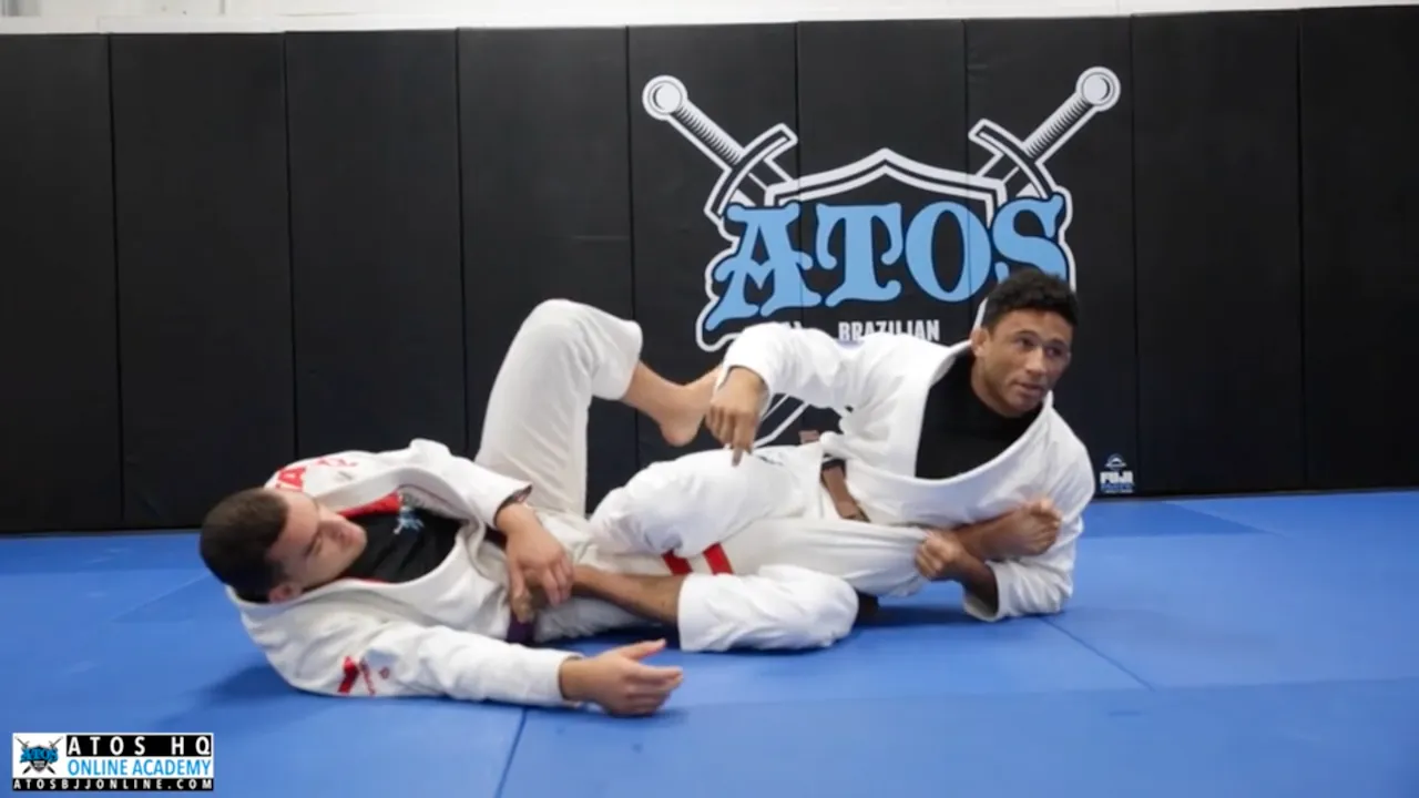 Single Leg X Pulling to Sweep - Dominique Bell - Atos BJJ OnDemand