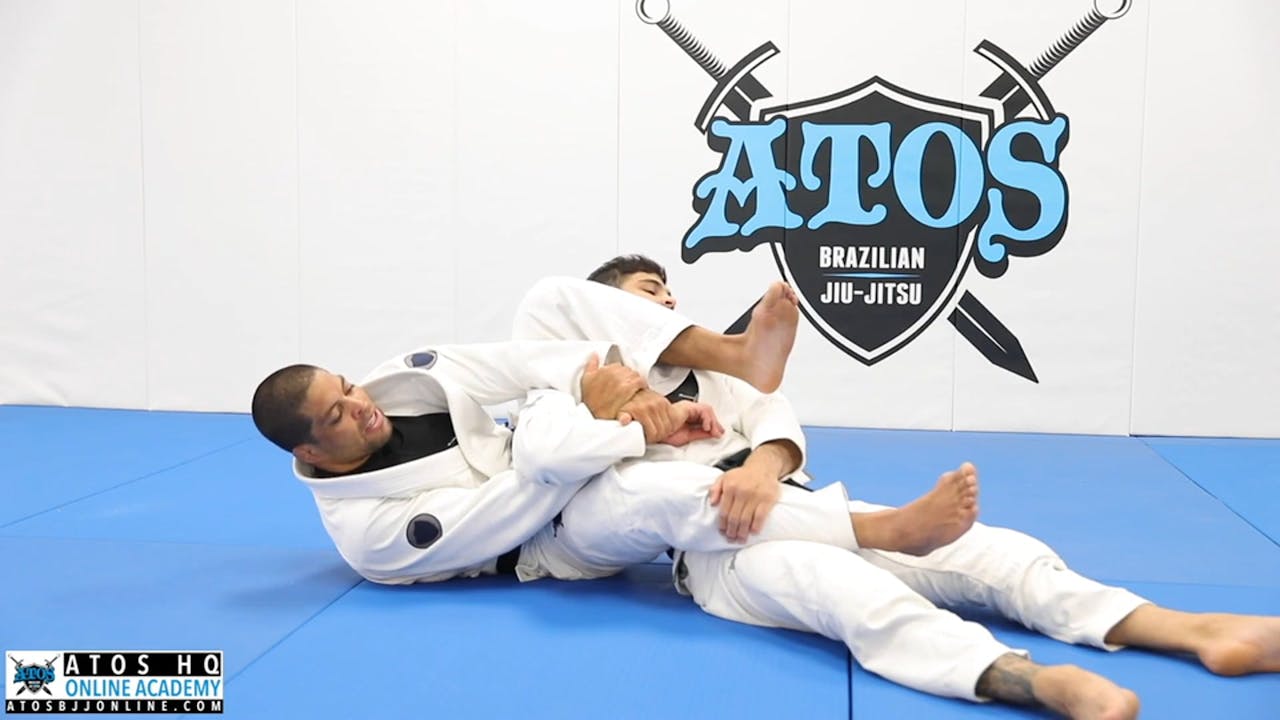 Basic Arm Bar From The Back - Concepts & Details - Andre Galvao - Atos ...