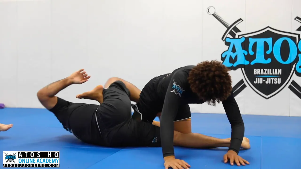 The Viper Heel Hook From Top Leg Drag - Andre Galvao - Atos BJJ OnDemand