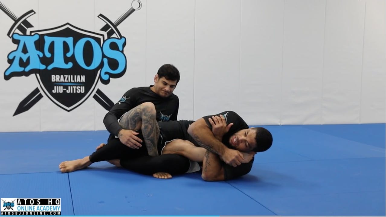 Honey Hole Entry from Knee Shield + Figure Four Trap Knee Bar - Andre ...