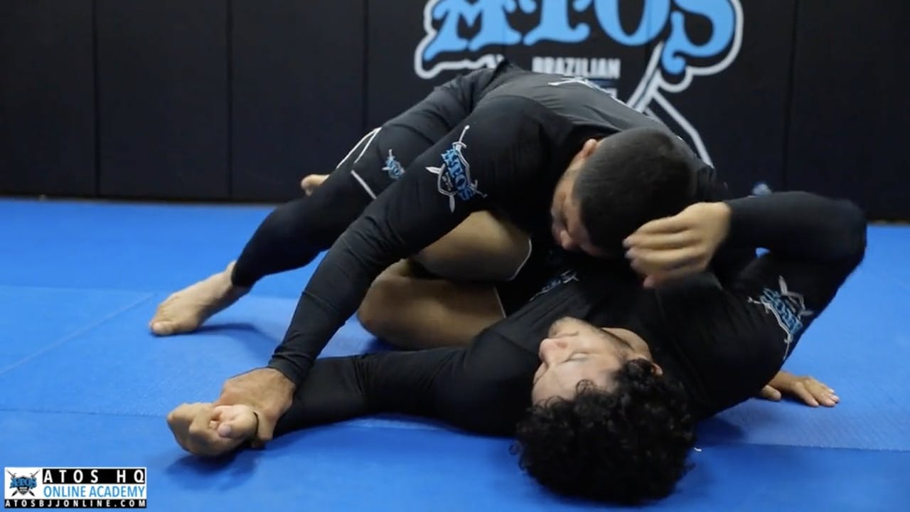 Berimbolo From Side Smash to Back Take - Andre Galvao - Atos BJJ OnDemand