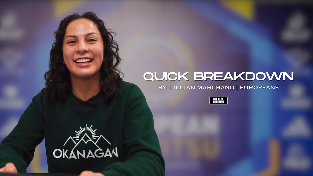 A Quick Breakdown On Lillian Marchand's 'Shoelace' At IBJJF Euros - 2 ...
