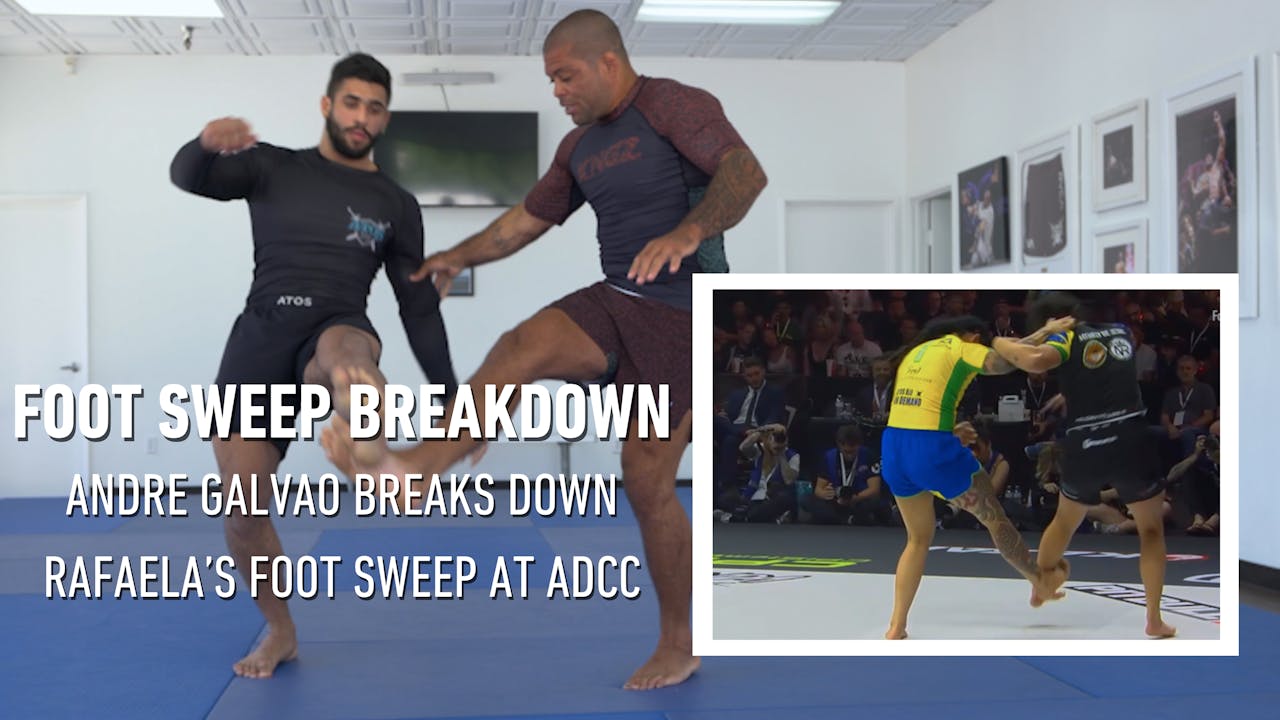 Andre Galvao Breaks Down Rafaela Guedes Foot Sweep At ADCC – Learn It Now! - Andre Galvao - Atos ...