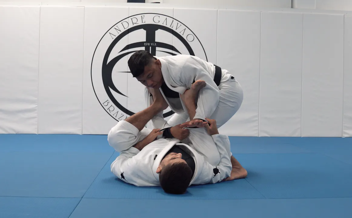 Passing Spider Lasso With Cross Grip - Rolando Samson - Atos BJJ OnDemand