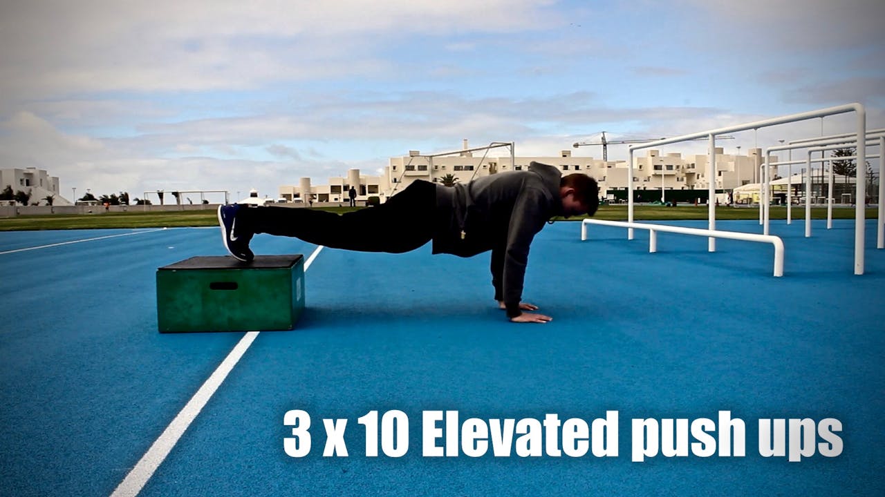 Split routine: Upper Chest #1 - Intermediate - Calisthenics Unity