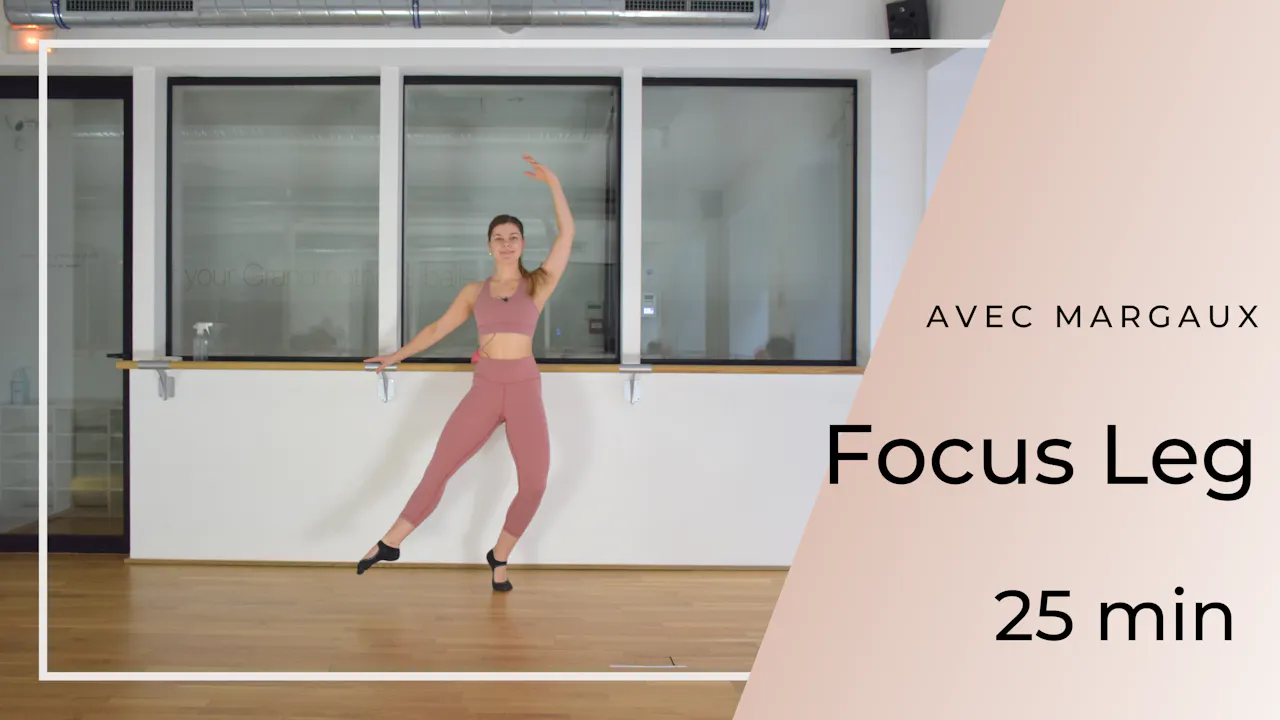 Focus Leg Margaux 25 min - BARRESHAPE VIDEO ON DEMAND