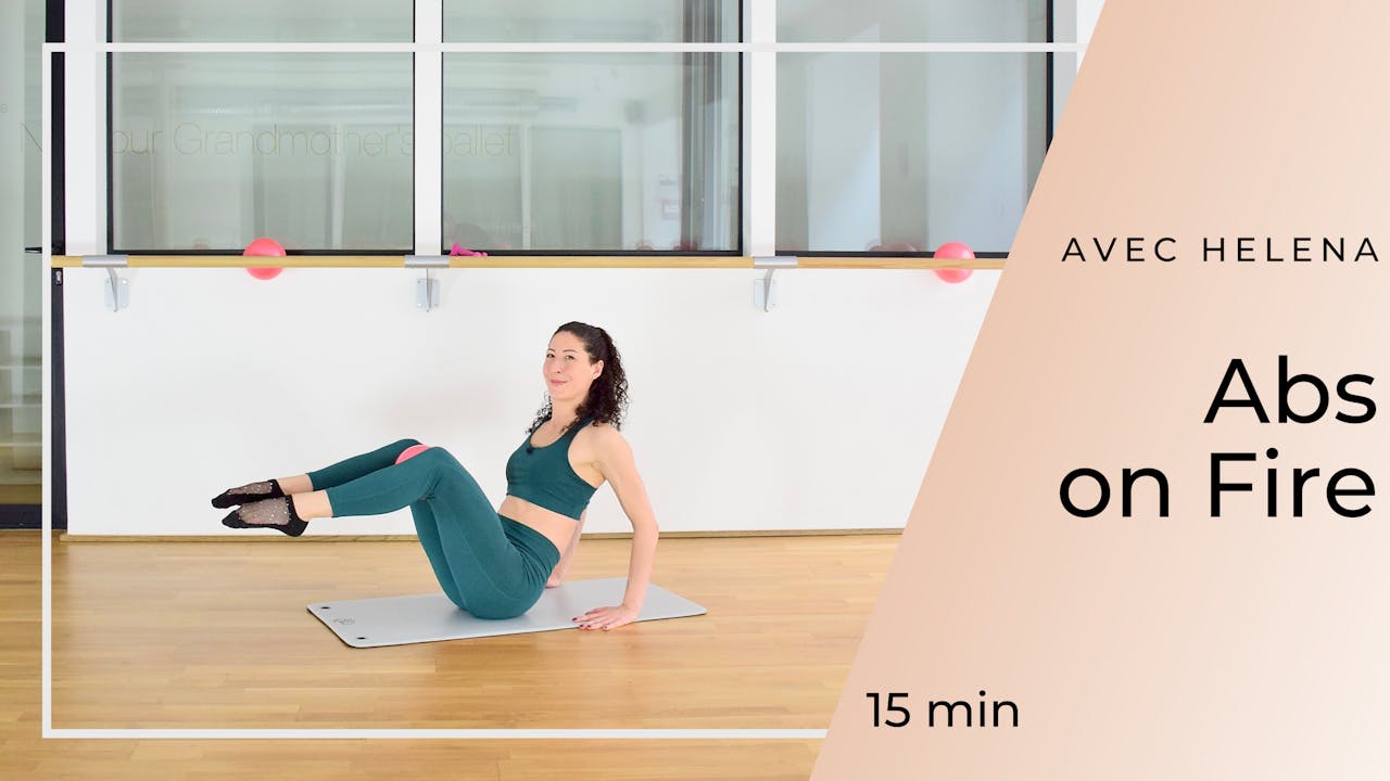 Abs On Fire Helena 15min - Focus Taille et Abdos - BARRESHAPE VIDEO ON DEMAND