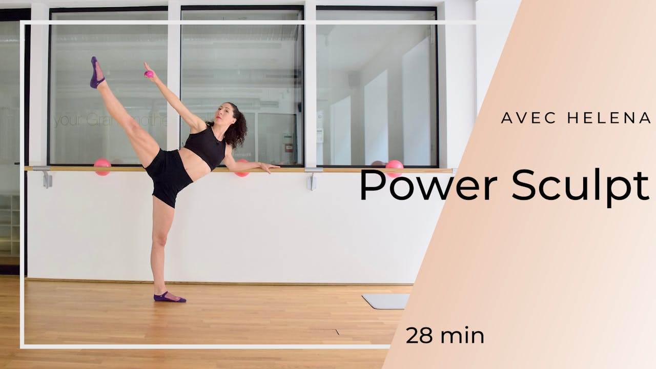Power Sculpt Helena 28min - Full Body - BARRESHAPE VIDEO ON DEMAND