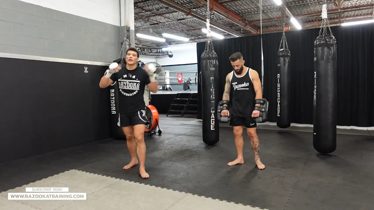 PADS WORKOUTS - IMPROVING YOUR KICKING BASE - PADWORK DRILLS - Bazooka ...