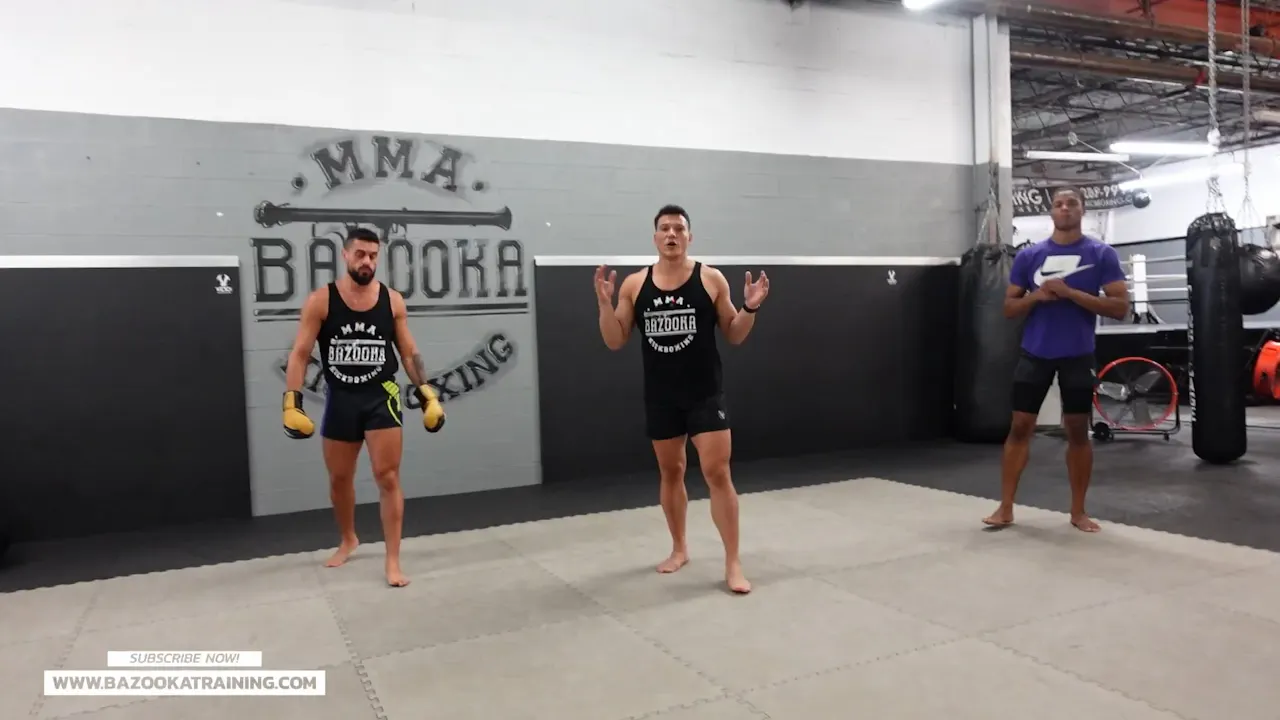 HOME WORKOUTS - FRONT KICK FEINTS - KICKS - Bazooka Kickboxing & MMA