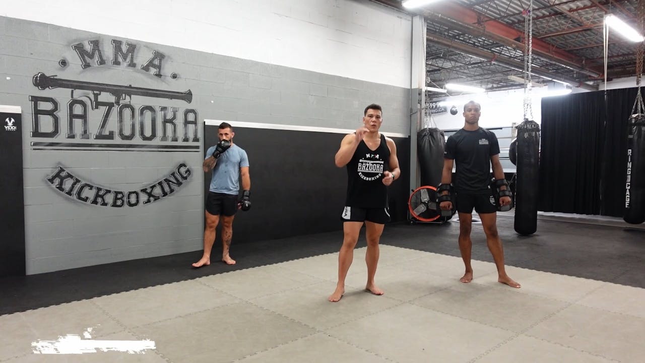 PADWORK- LEAD UPPERCUT COMBINATIONS - PADWORK DRILLS - Bazooka ...