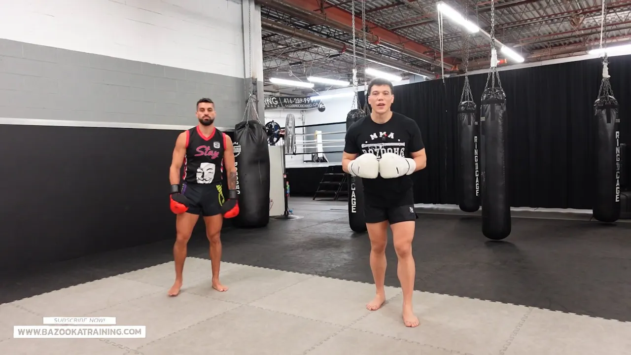 SPARRING DRILLS - BACK STEP ATTACKING - SPARRING DRILLS - Bazooka ...