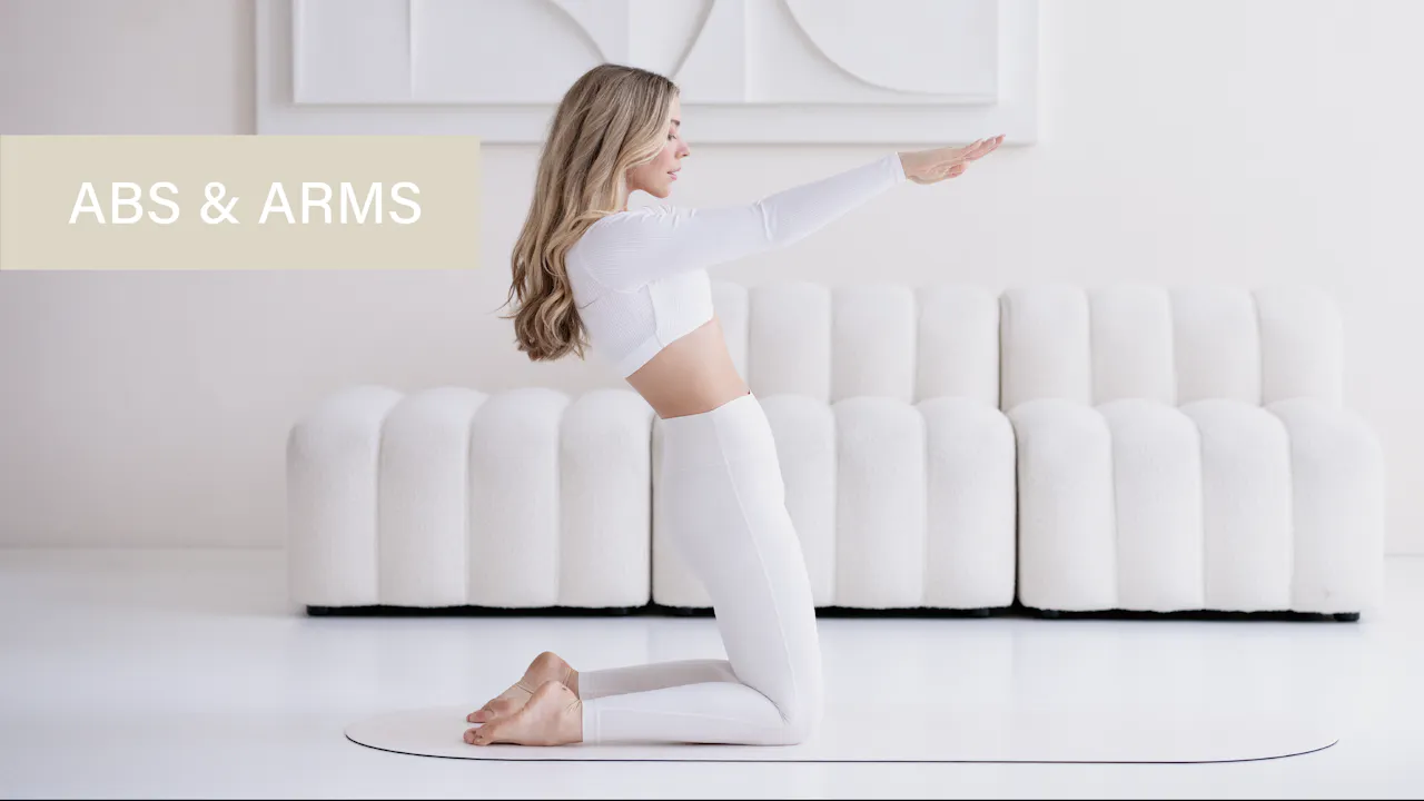 35 MIN CARDIO ABS & ARMS CLASS (WEIGHTS OPTIONAL) - CARDIO PILATES - ALIGN