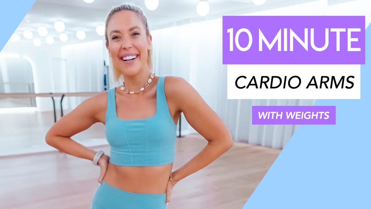 10 MIN ARMS LOW IMPACT CARDIO TONING with weights - QUICK ARMS ...