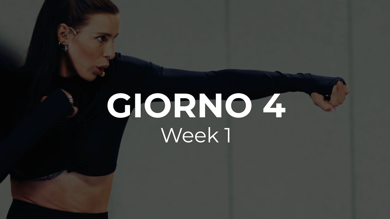 Week 1 - Giorno 4 - Arya Training