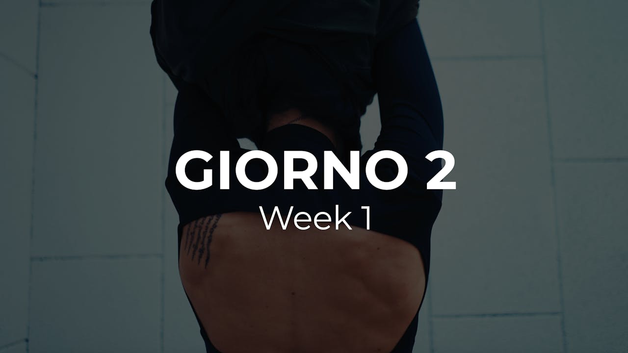 Week 1 - Giorno 2 - Arya Training