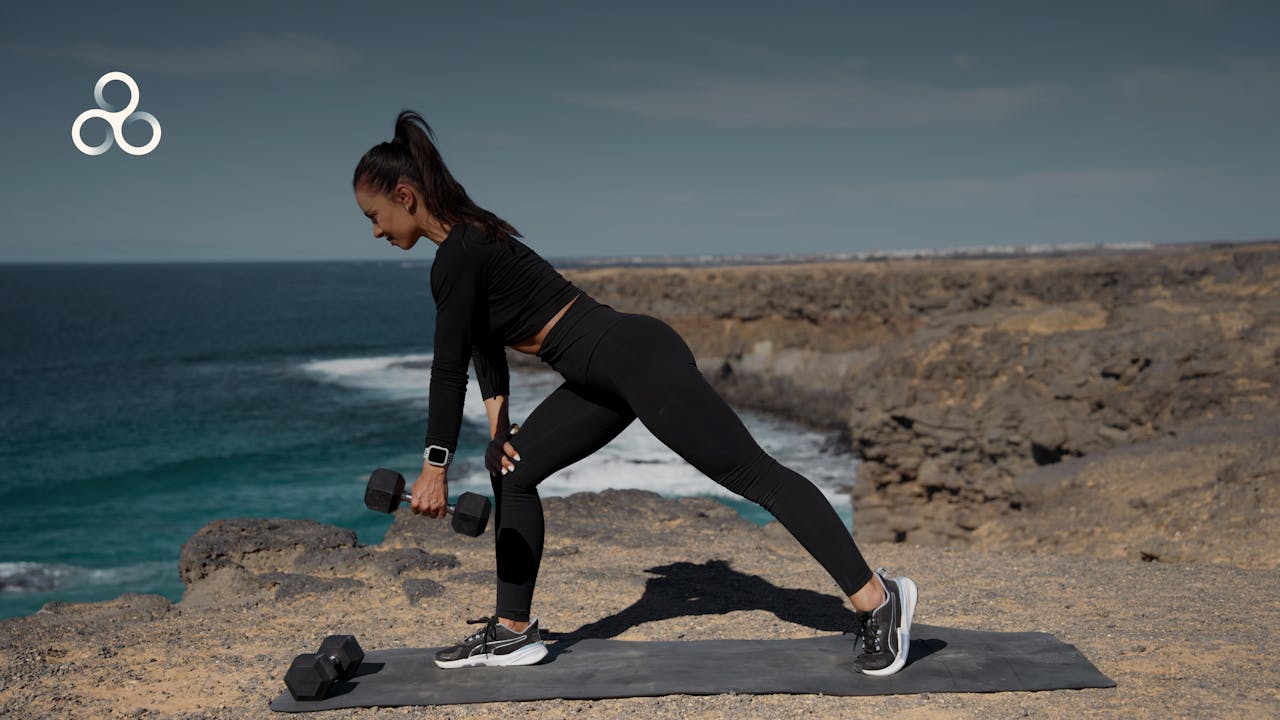 Legs, Abs & Booty Strong (con manubri, elastico e sedia) - Arya Training