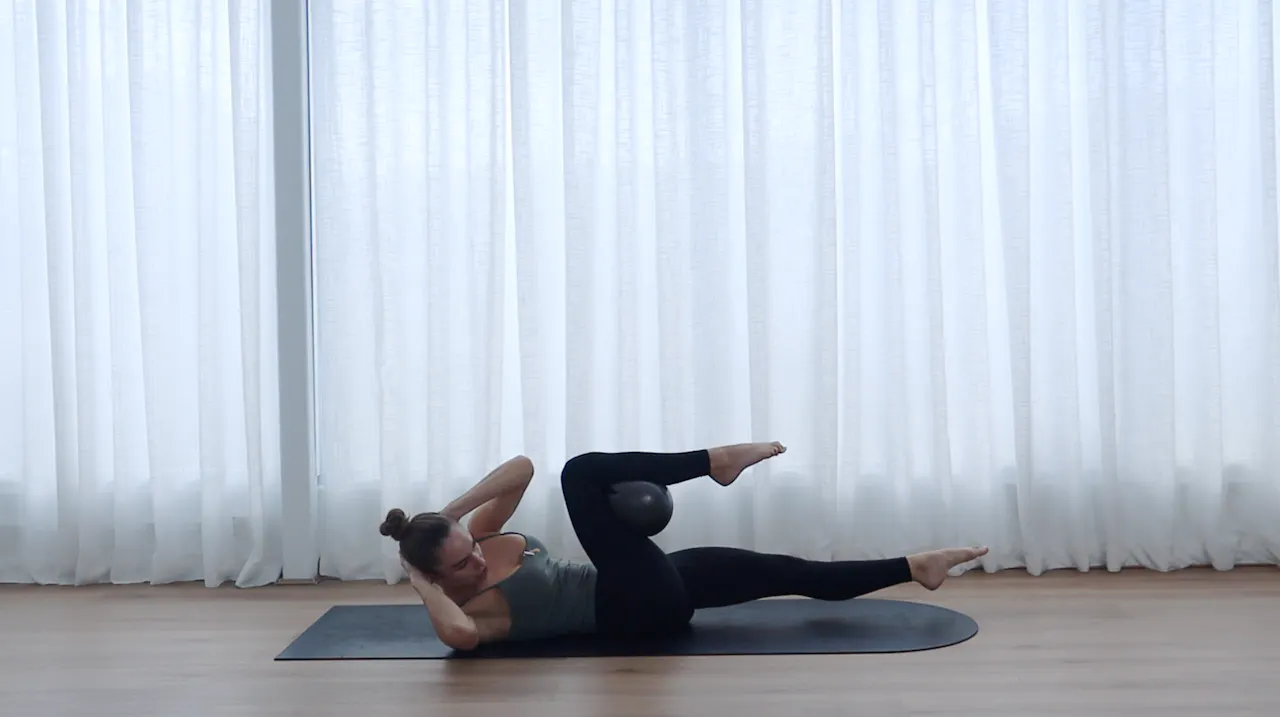 10 MIN EXPRESS AB SCULPT W/ BALL - BODY PULSE PILATES